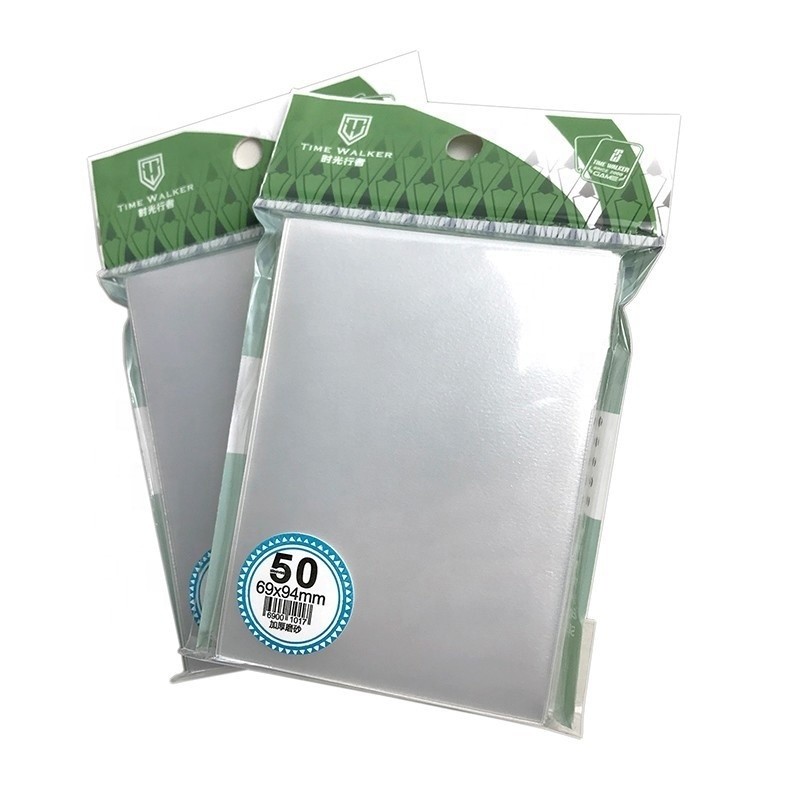 Antistatic Clear Soft Plastic Card Holder Sleeves For Game Trading ...